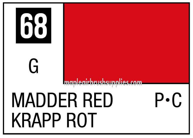 Mr Color Red Madder Hobby Paint