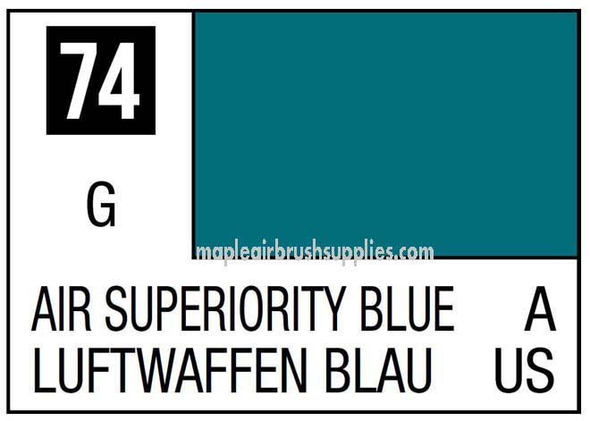 Mr Hobby Mr Color 74 Air Superiority Blue – Maple Airbrush Supplies