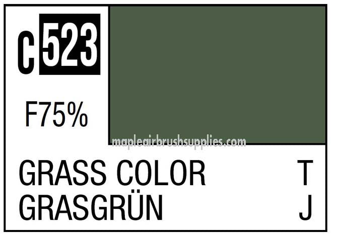 Mr Hobby Mr. Color 523 Grass Color - 10ml — Maple Airbrush Supplies