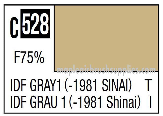 Mr Hobby Mr. Color 528 IDF Gray 1 - 10ml — Maple Airbrush Supplies