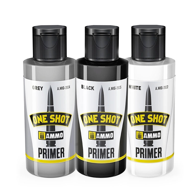 One Shot Airbrush Primer for Metal, Photo Etch – Maple Airbrush Supplies