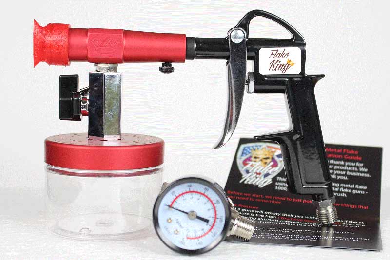 Dry Flake Guns and Metal Flake by Flake King