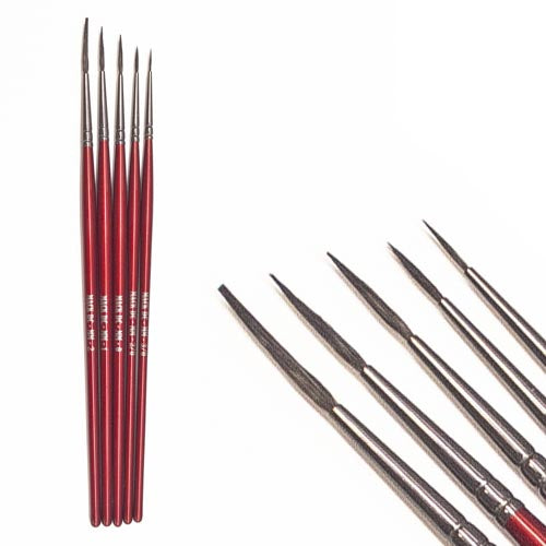 Andrew Mack Pin-striping and lettering Brushes