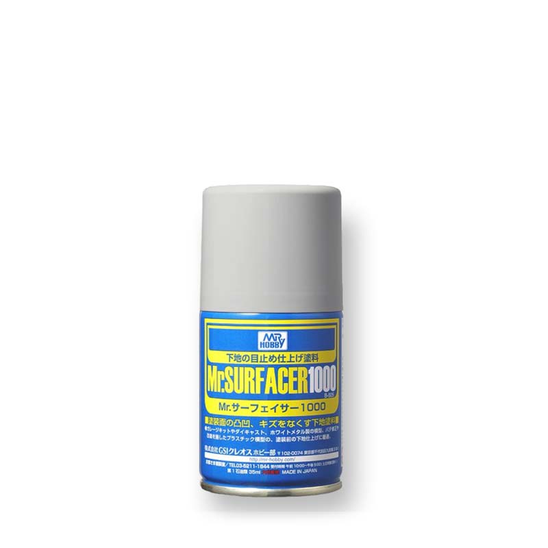 Mr. Hobby GSI CREOS Mr. White Surfacer Spray Can