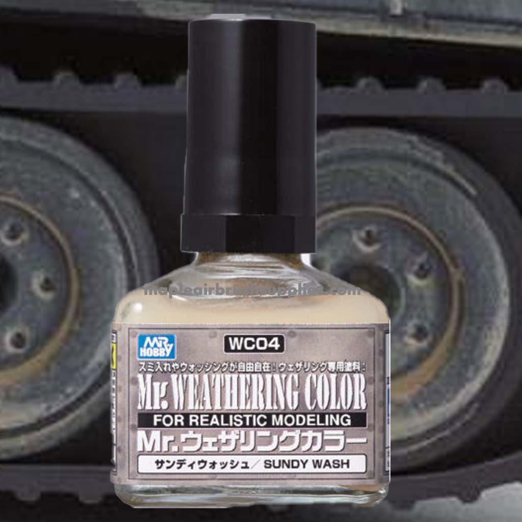 Mr Hobby Mr. Weathering Color Sundy Wash – Maple Airbrush Supplies